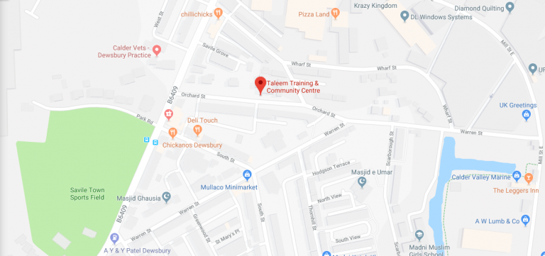 Dewsbury Map | Improve Tuition | Tutors | Tuition | Tutoring | Tutor